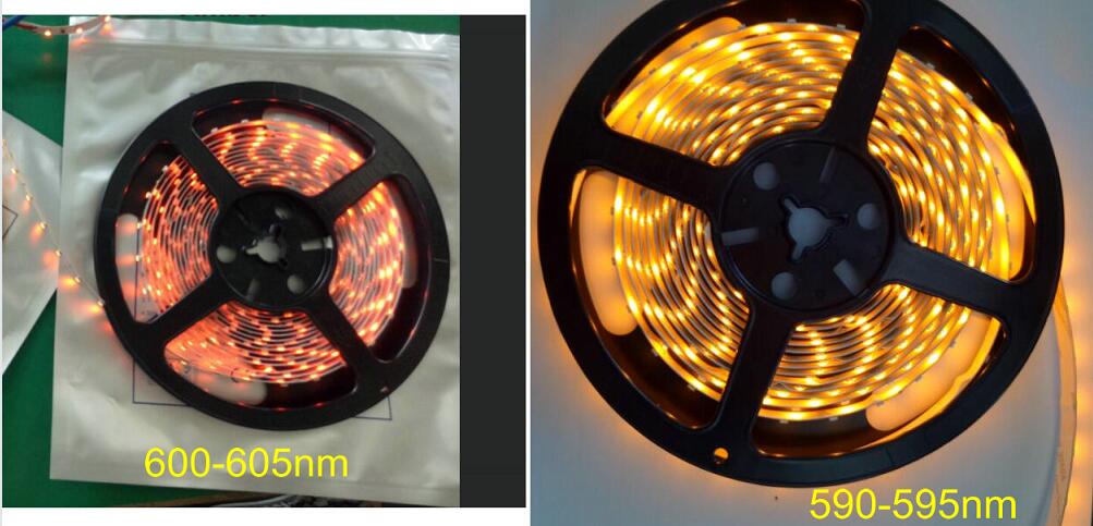 Amber color 2835 led strips