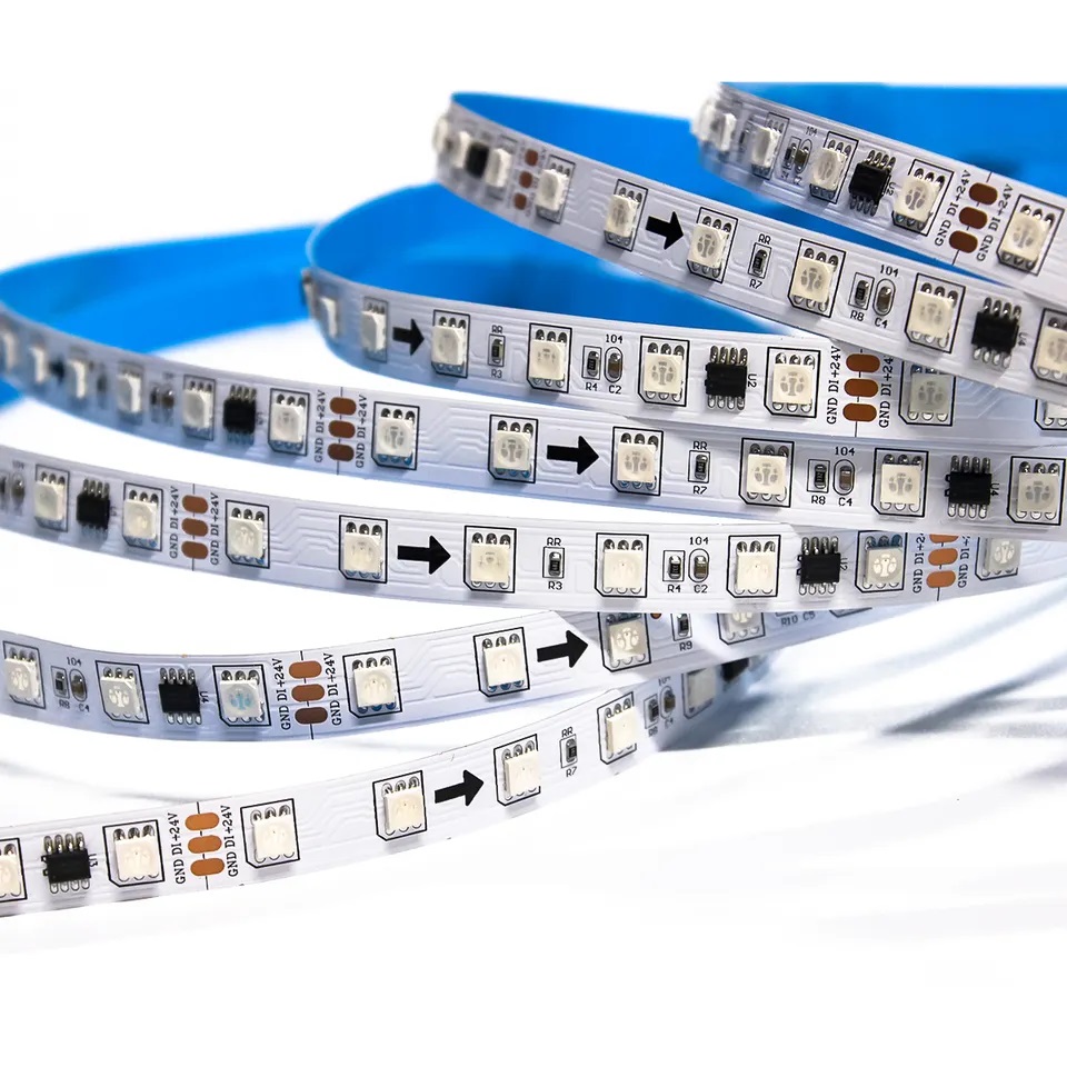20m no Voltage Drop WS2811 RGB Magic LED strip 24V