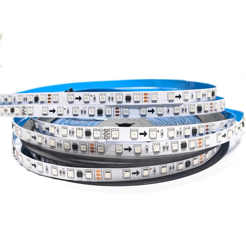 20m no Voltage Drop WS2811 RGB Magic LED strip 24V